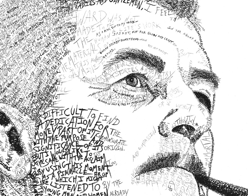 William Faulkner - Original Artwork | Edmonton, AB, Canada